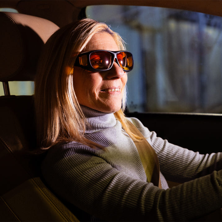 Official Headlight Glasses with Polarized LED GlareCut™ Technology